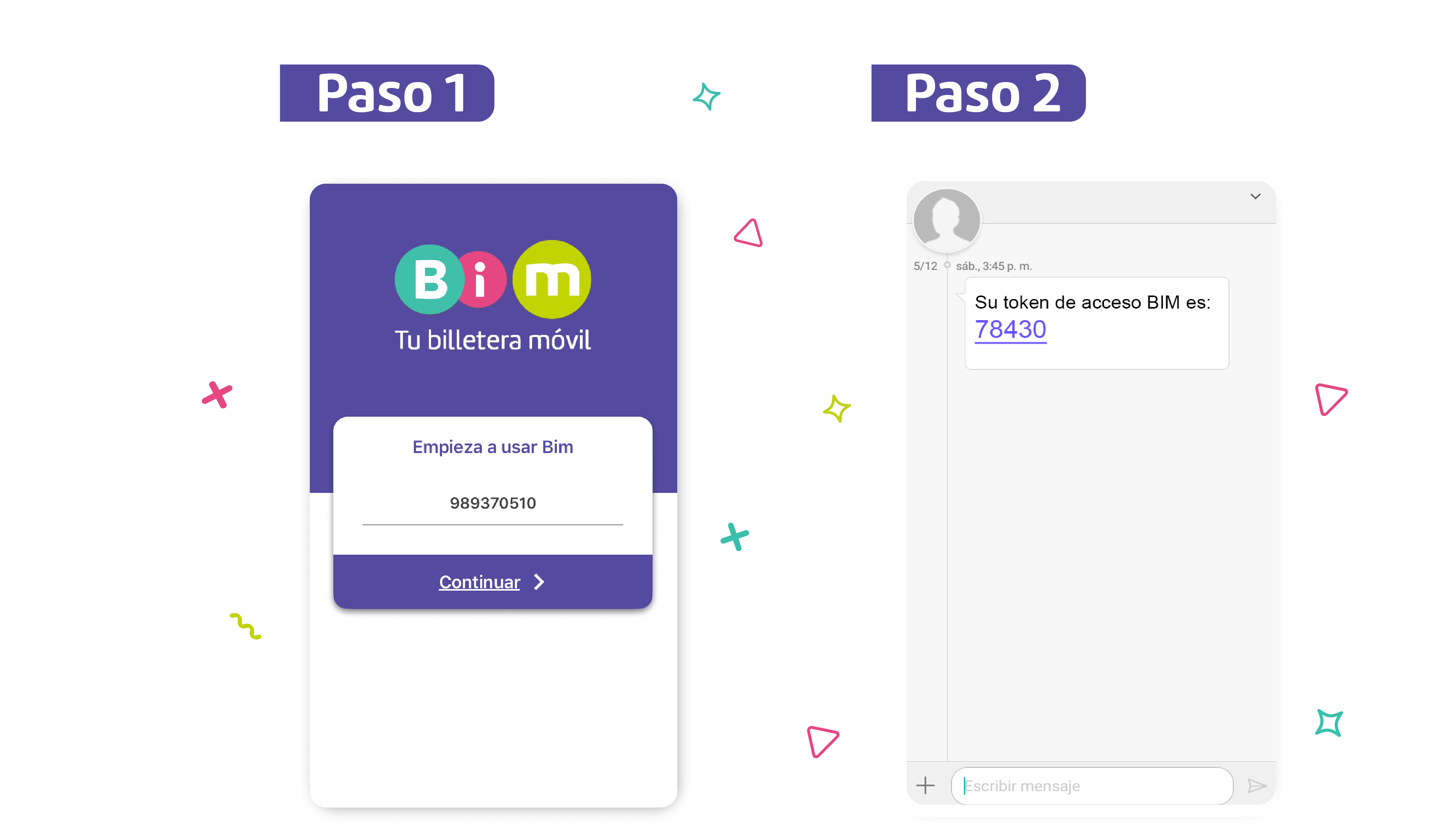 ¿Como abrir tu BIM en la app? – Bim Tu Billetera Móvil
